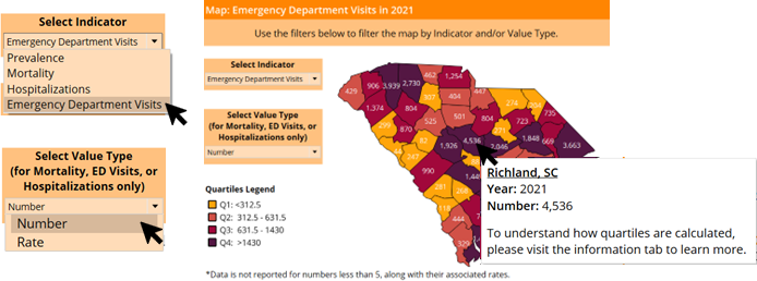 Navigating the Asthma Dashboard | South Carolina Department of Public ...